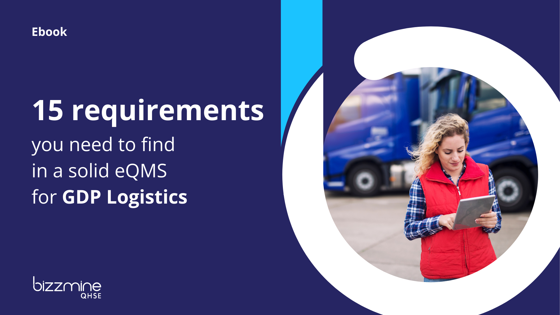 Ebook: 15 requirements for a solid eQMS in logistics GDP